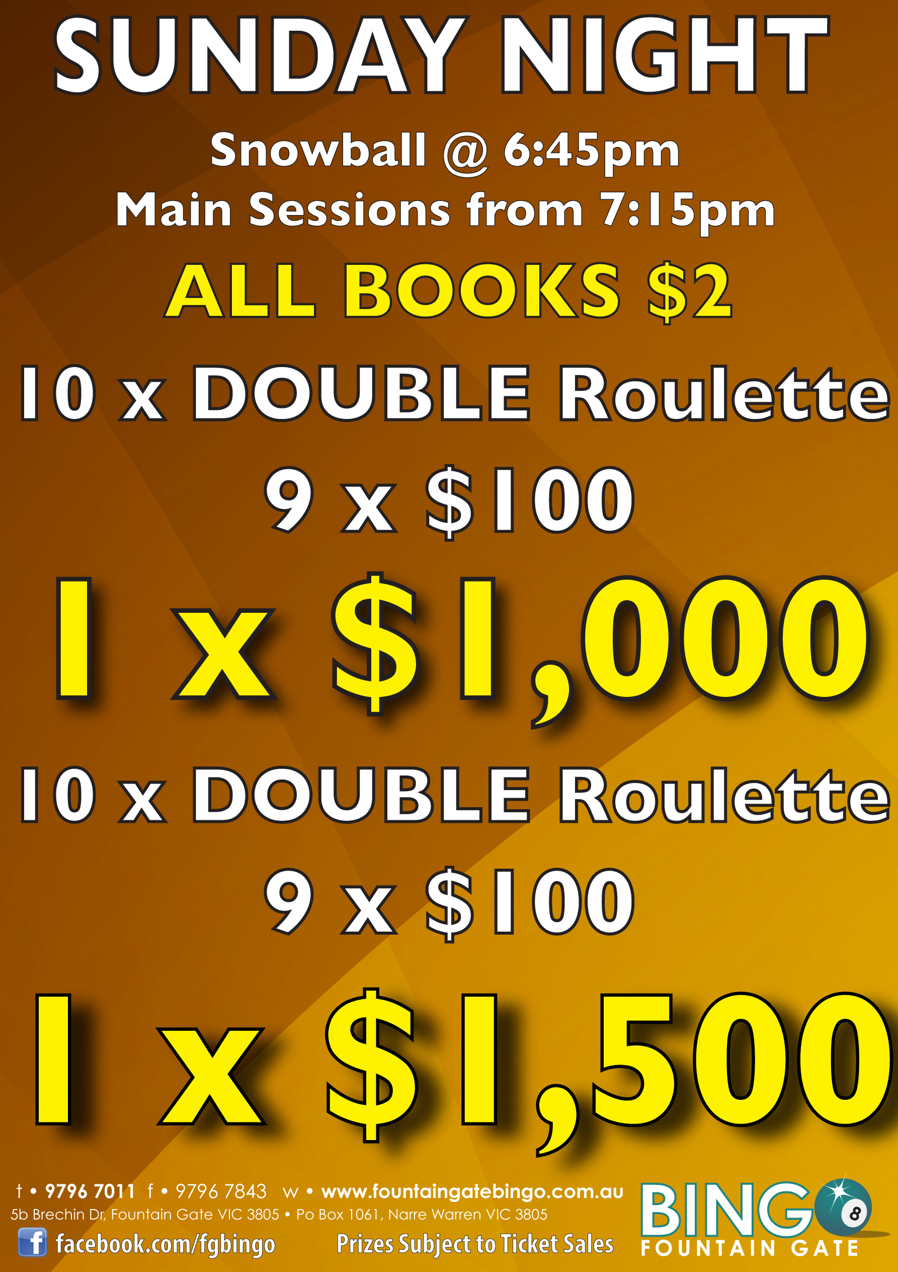 Fountain Gate Bingo - Home