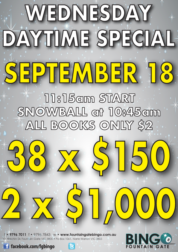 Fountain Gate Bingo - Home